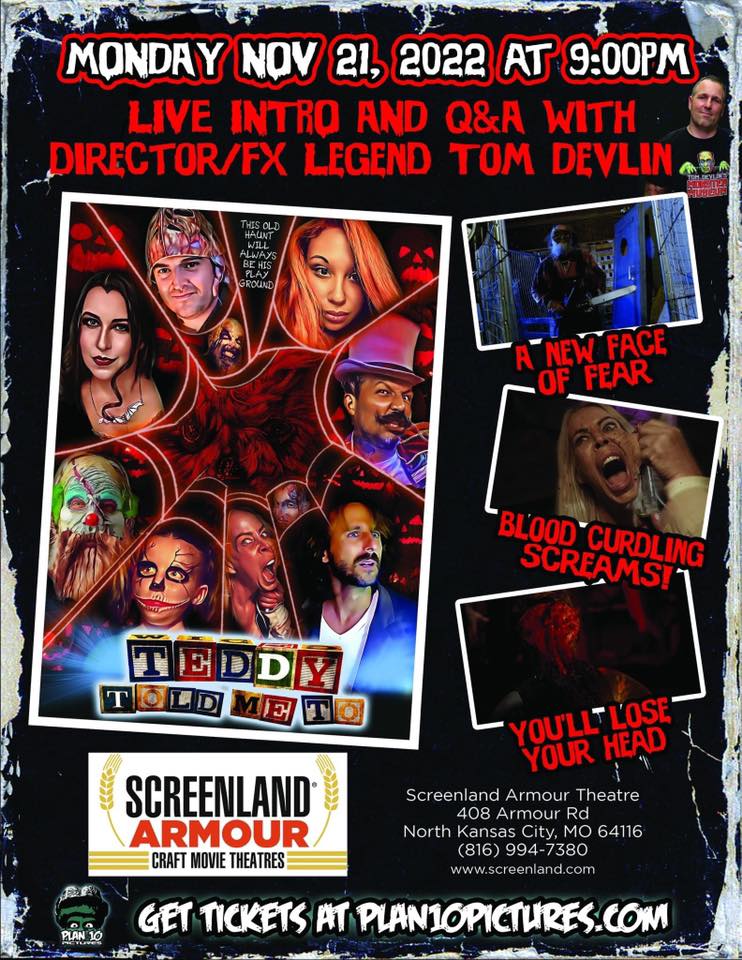 Welcome Back Slaughter! Teddy Told Me To w/Director Tom Devlin ...